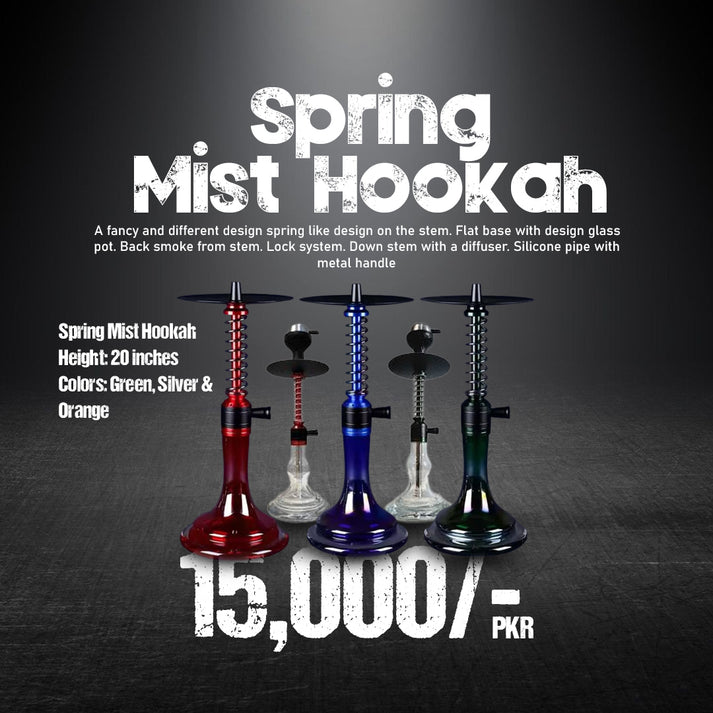 Spring Mist Hookah – HOOKAHUB PAKISTAN